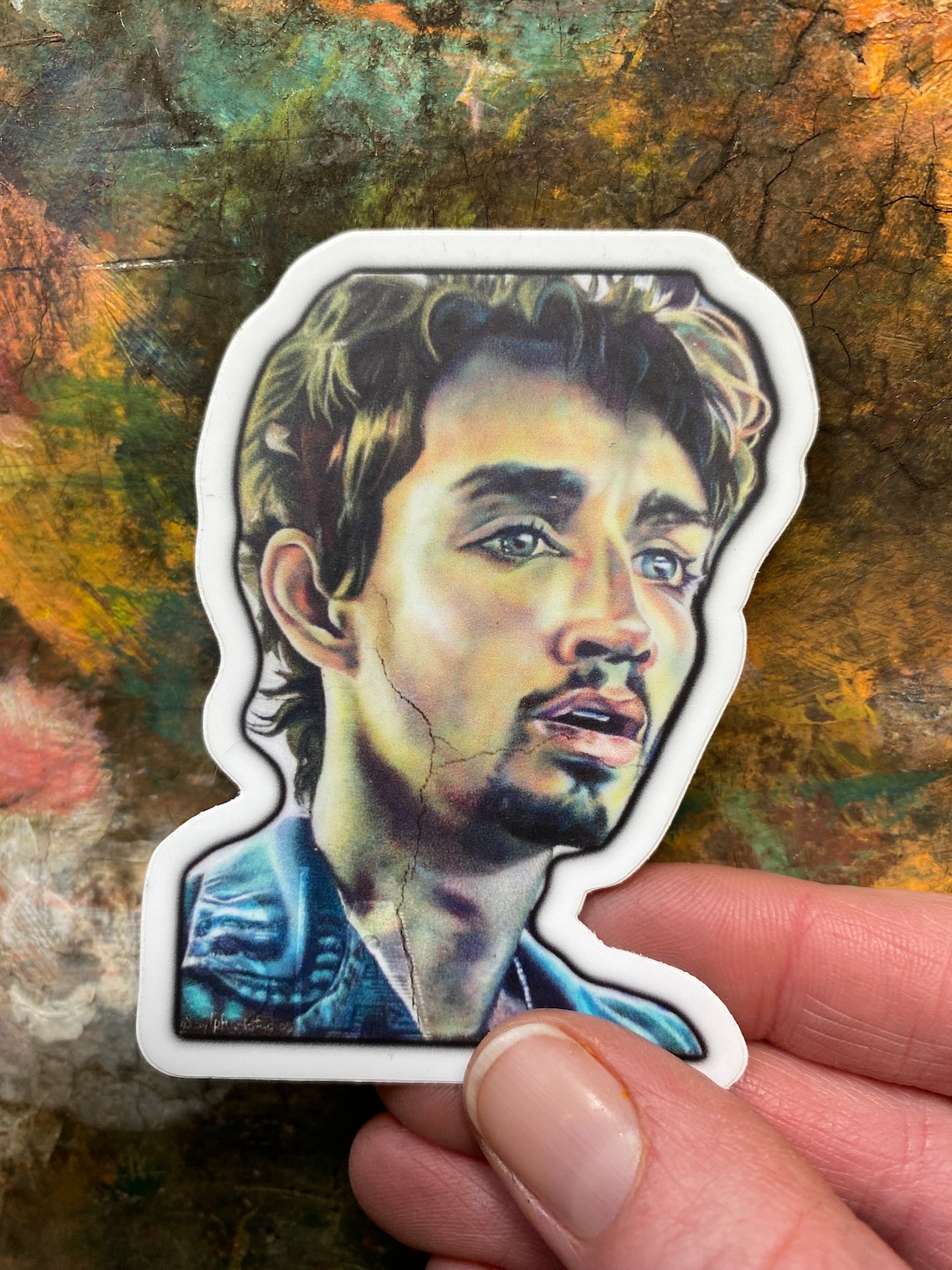 3” Klaus Hargreeves Art Sticker - the Umbrella Academy Original Fan Art ...
