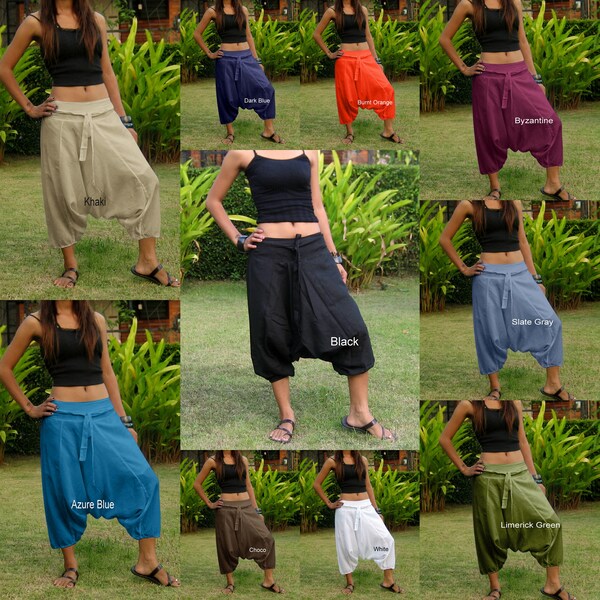 Harem Capri Pants - Etsy