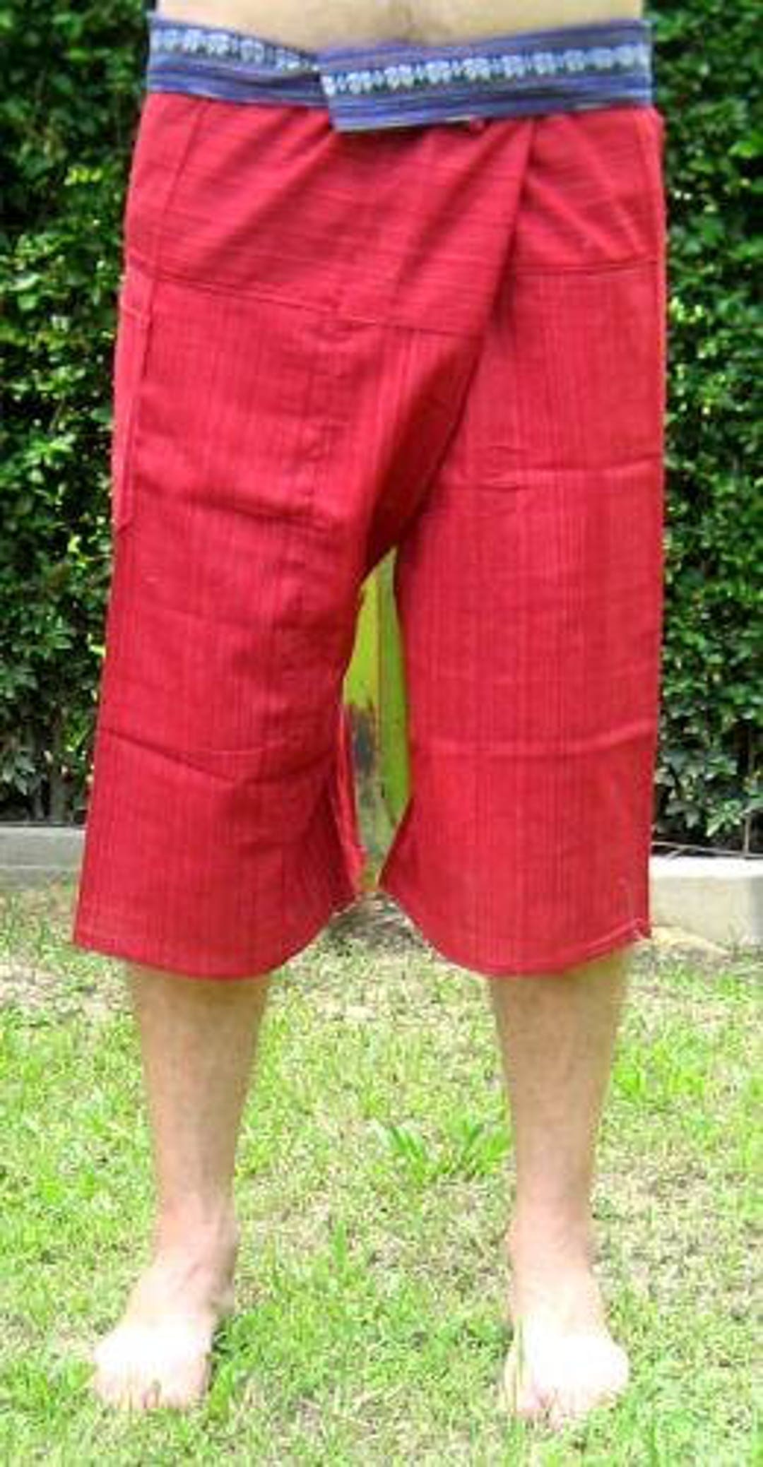 Capri Thai Fisherman Pants Thai Pants Capri Wrap Pants Yoga Pants ...
