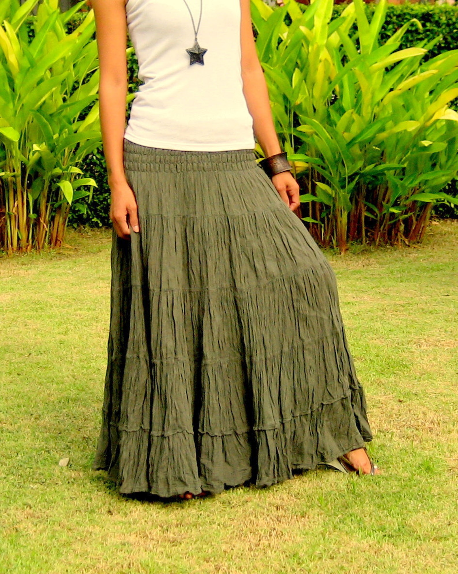 Plus Size Long Maxi Skirt Long Skirts For Women Boho Skirt Etsy
