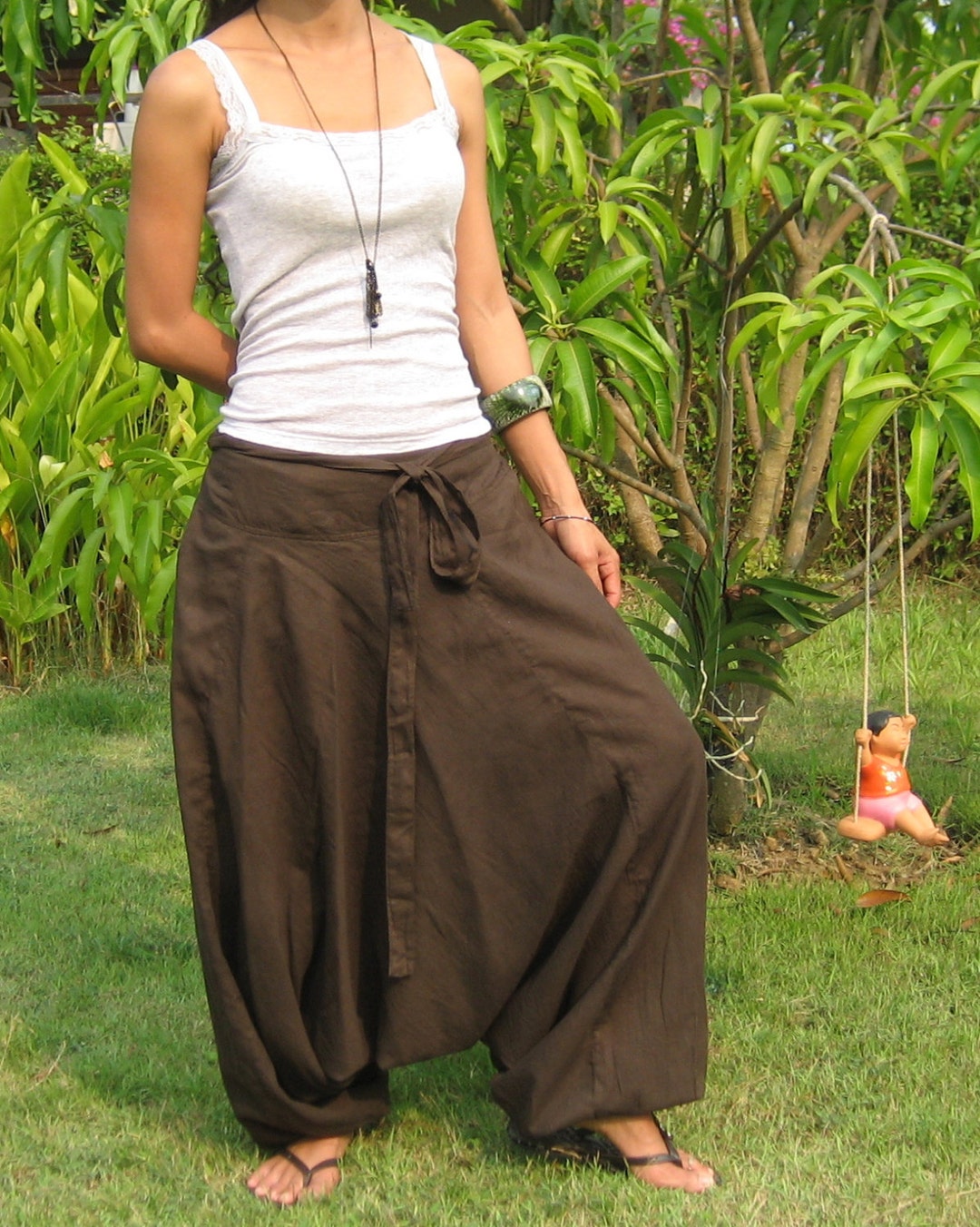 Harem Pants Women * Aladdin Pants * Harem Trousers * Harem Yoga Pants ...