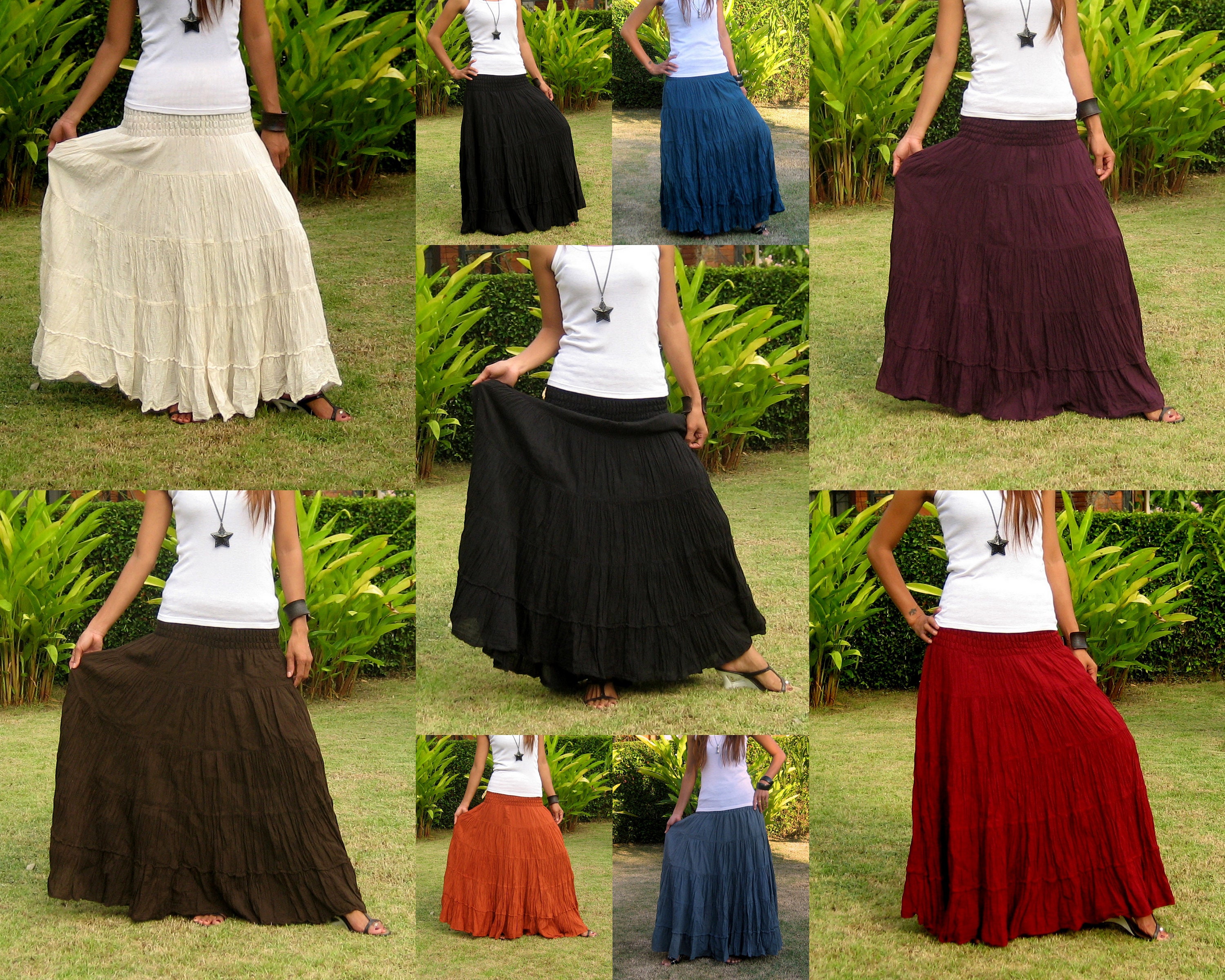 Plus Size Extra Long Maxi Skirt Long Skirts For Women | Etsy