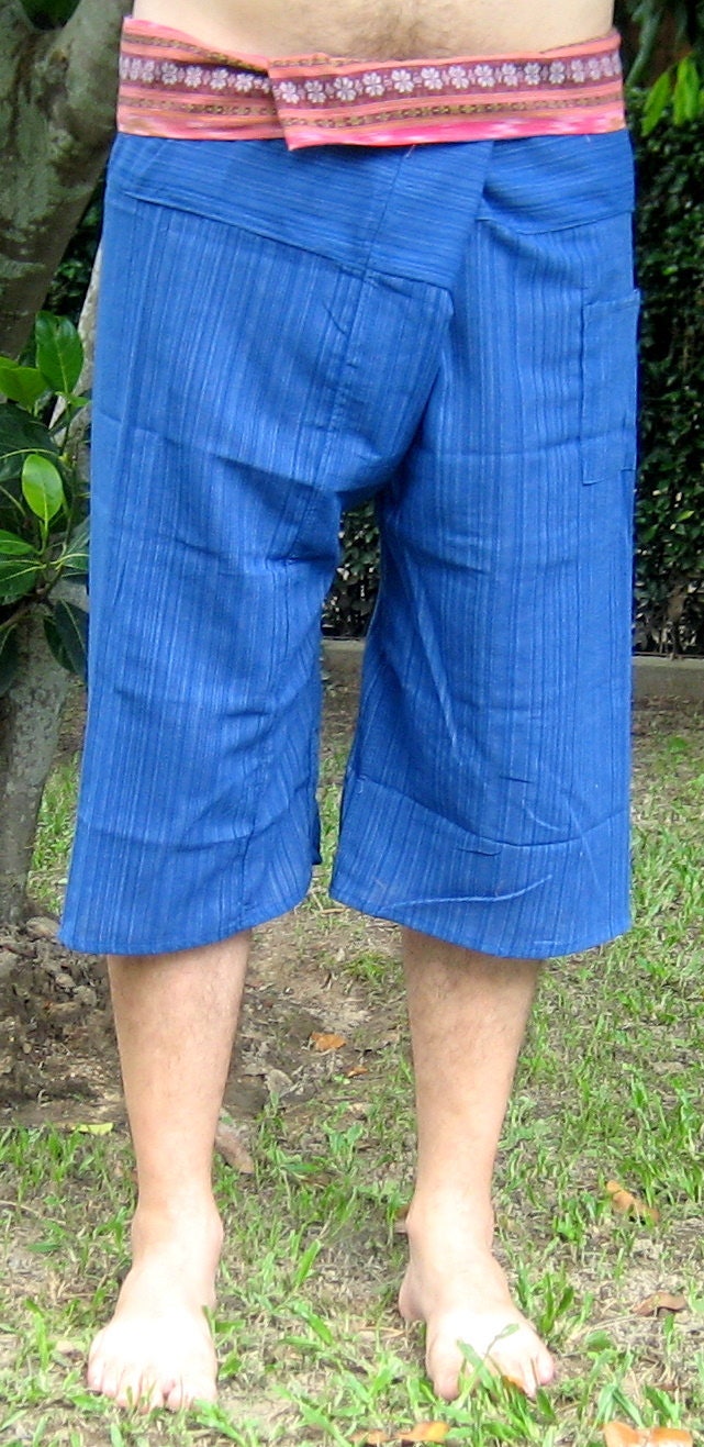 Capri Thai Fisherman Pants Thai Pants Capri Wrap Pants | Etsy