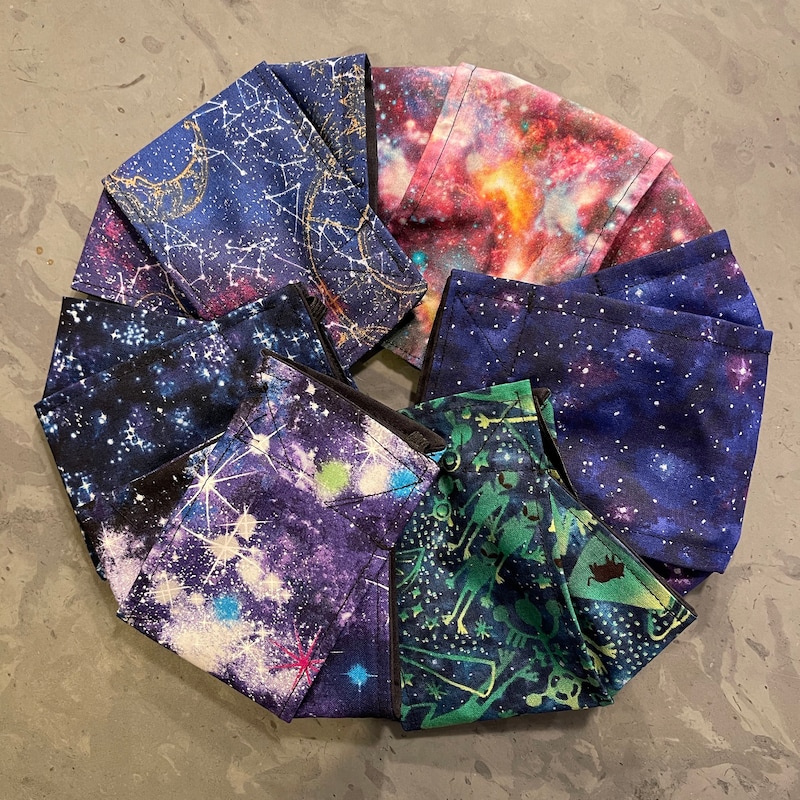 Space Face Mask - Etsy