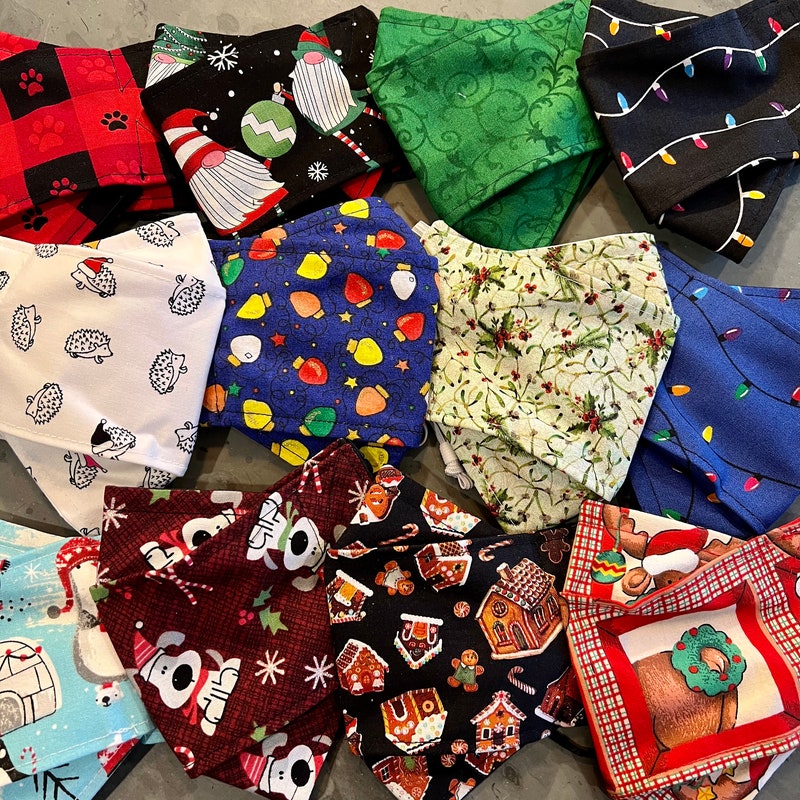 Wearable Santa Mask - Etsy