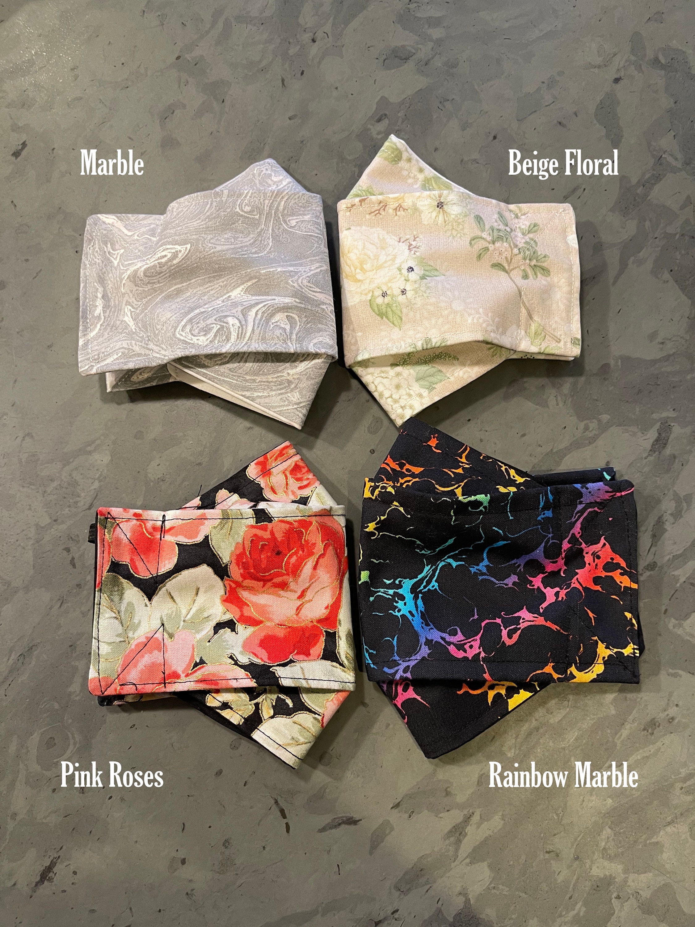 3D Face Mask With Around the Head Adjustable Elastics Limits | Etsy