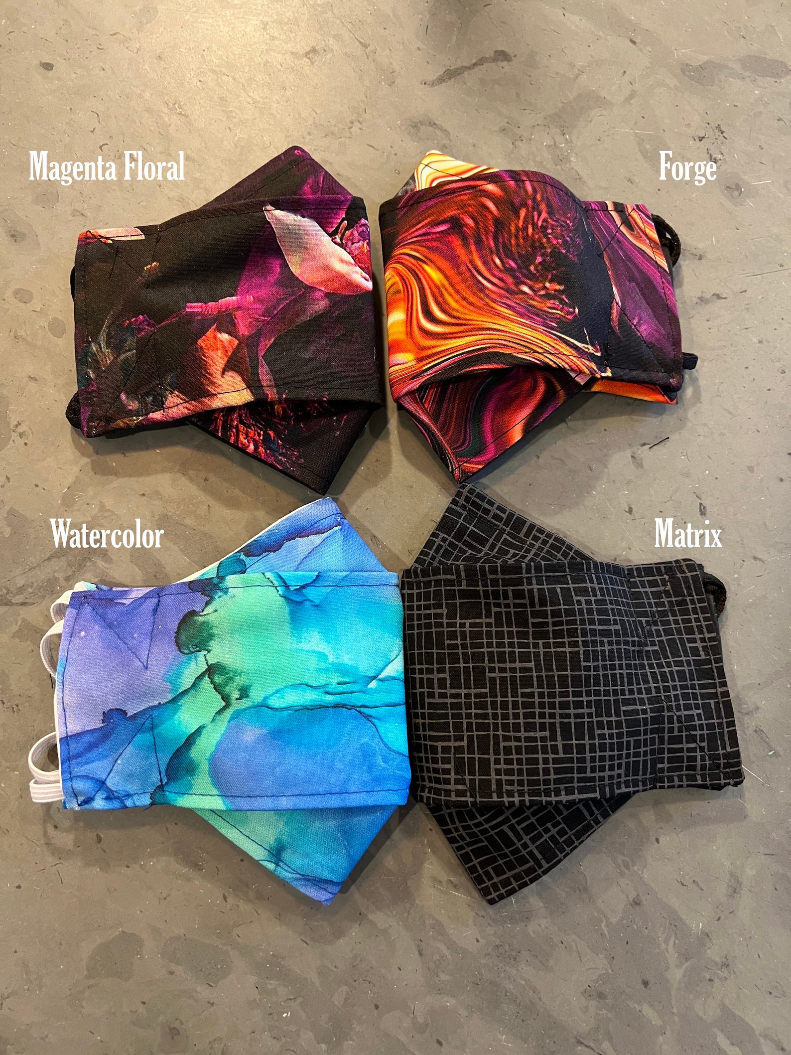 3D Face Mask With Around the Head Adjustable Elastics Limits | Etsy