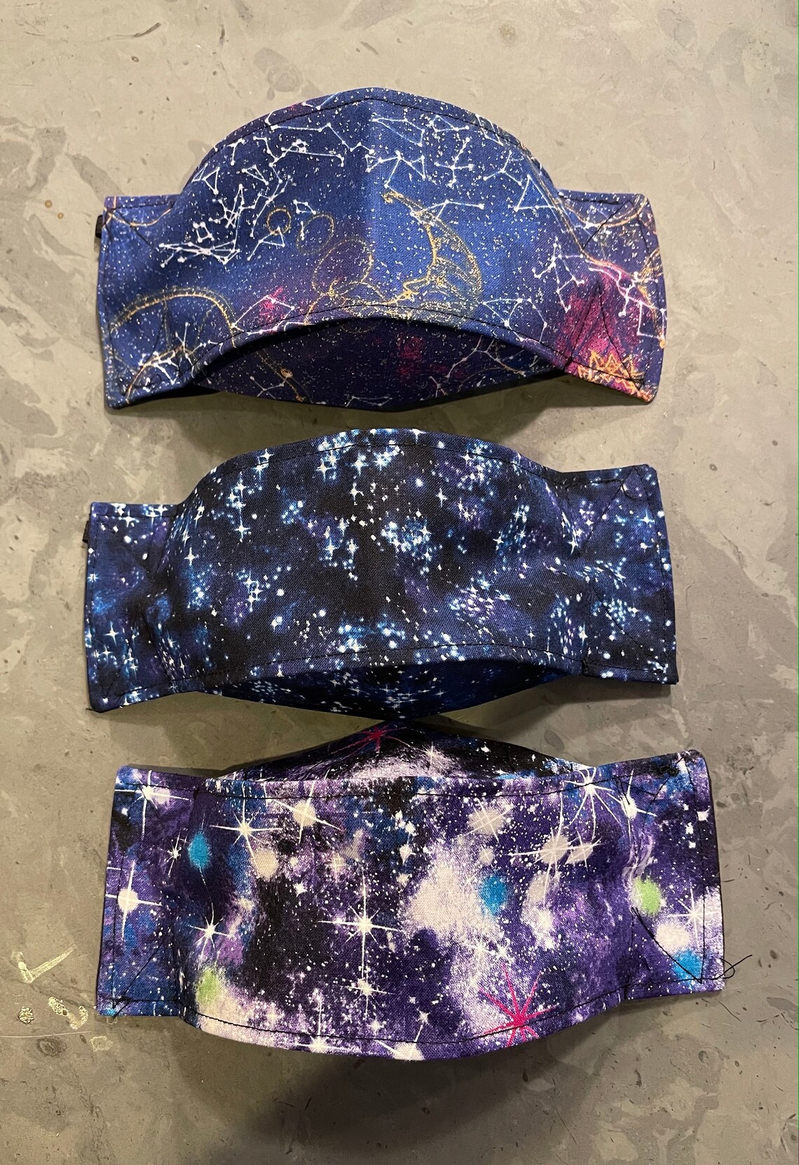 3 Layer 3D Space Face Mask With Adjustable Elastics Limits - Etsy