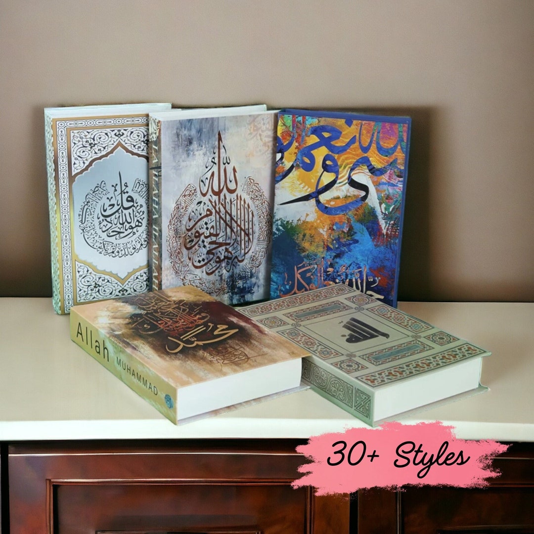Bismillah Islamic Mosque Allah Fake Books for Decoration, Kaaba Koran ...