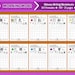 Chinese Writing Worksheets - Colours - 21 Pages DIY Printable INSTANT ...