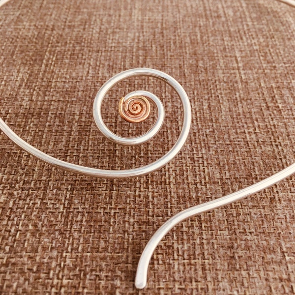 Wire Collar Necklace - Etsy