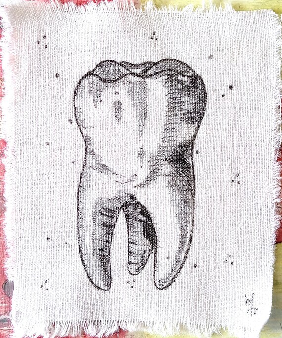 Molar Tooth Drawing