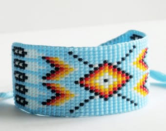 Native American Style Seed Bead Jewelry. Part I: Bracelets. 48 Loom ...
