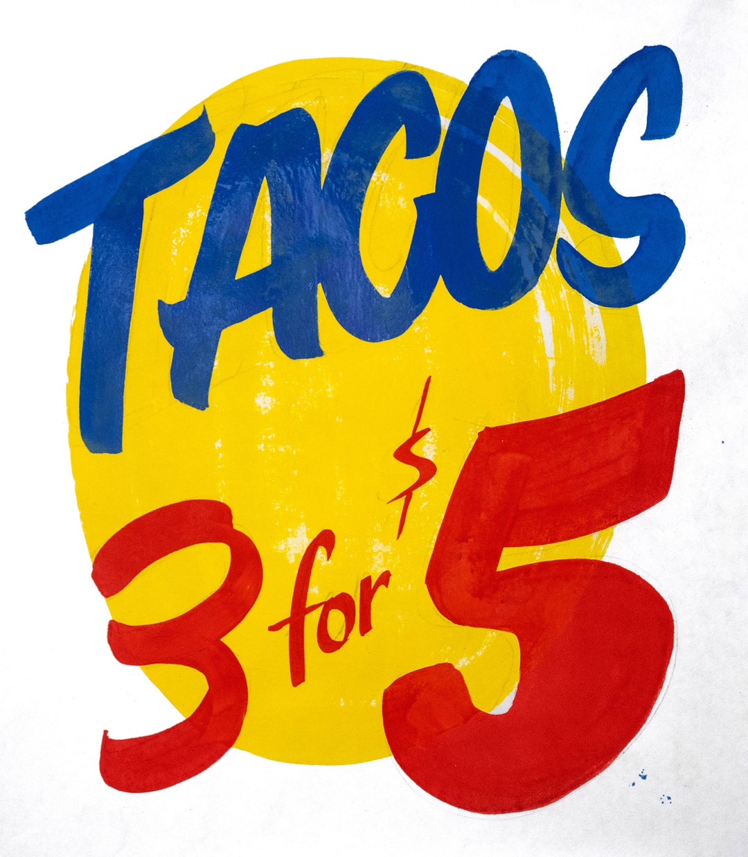 Tacos Retro Grocery Sign - Etsy