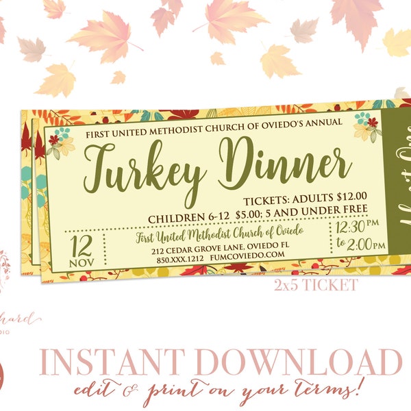 Turkey Dinner - Etsy