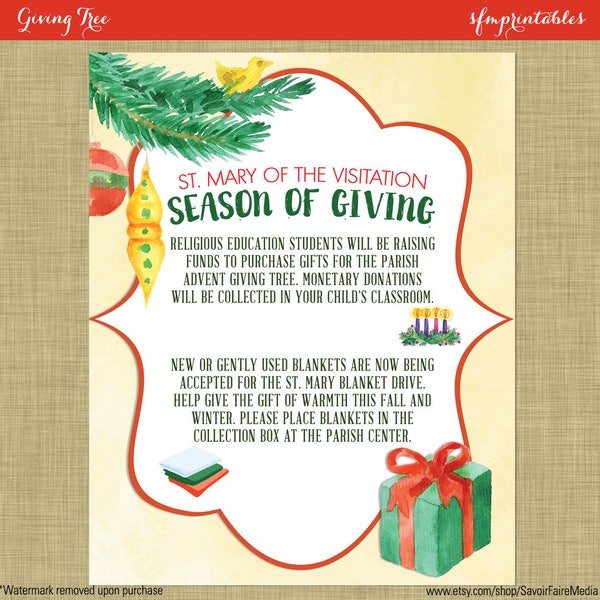 The Giving Tree - Etsy