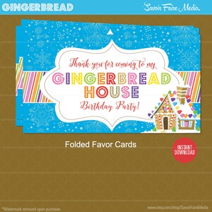 Christmas Birthday Party Gingerbread House Decorating / - Etsy