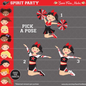 Cheerleading Cupcake Circle Design Cheerleader Cheer Invite - Etsy