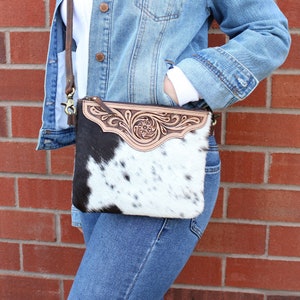 The Cheyenne-womens Western Leather Bags-cowhide Crossbody Purse ...