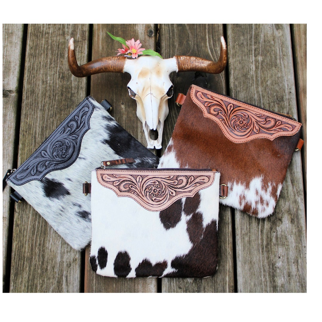 The Cheyenne-womens Western Leather Bags-cowhide Crossbody Purse ...