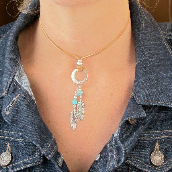 Feather Choker - Etsy
