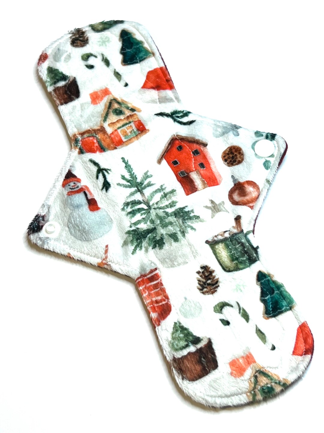 Super Soft Minky Pad 11 Regular to Heavy Absorbency Reusable Menstrual ...