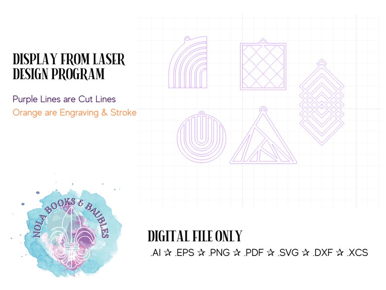 Geometric Laser Cut Digital Download File Eps Svg Png Pdf - Etsy