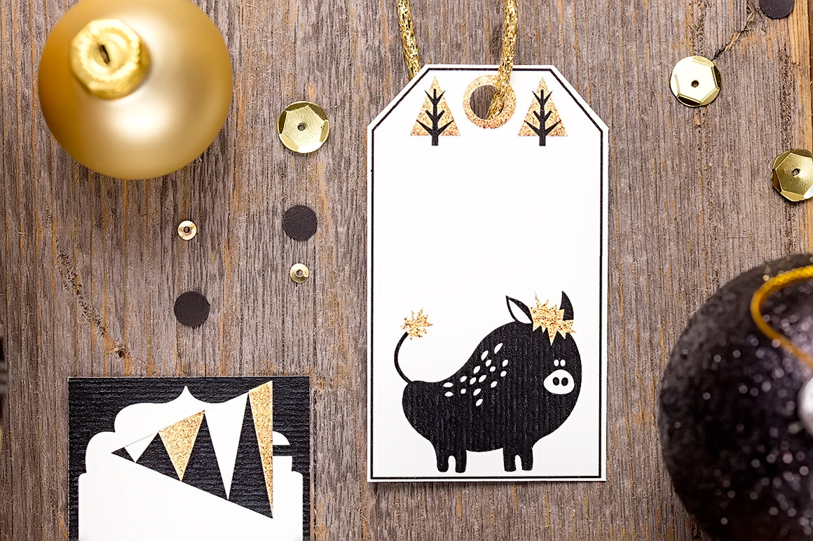 Printable Christmas Gift Tags Clipart Set Instant Download Personal and ...