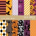 Halloween Witch Digital Paper Set Instant Download Personal and ...