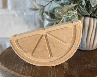 Lemon Wood Cutout - Etsy
