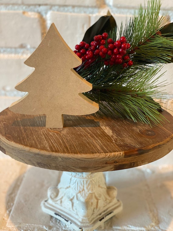 Unfinished Wood Christmas Tree Cutout at Tami Smith blog