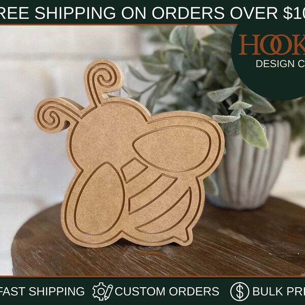Bee Wood Cutout - Etsy