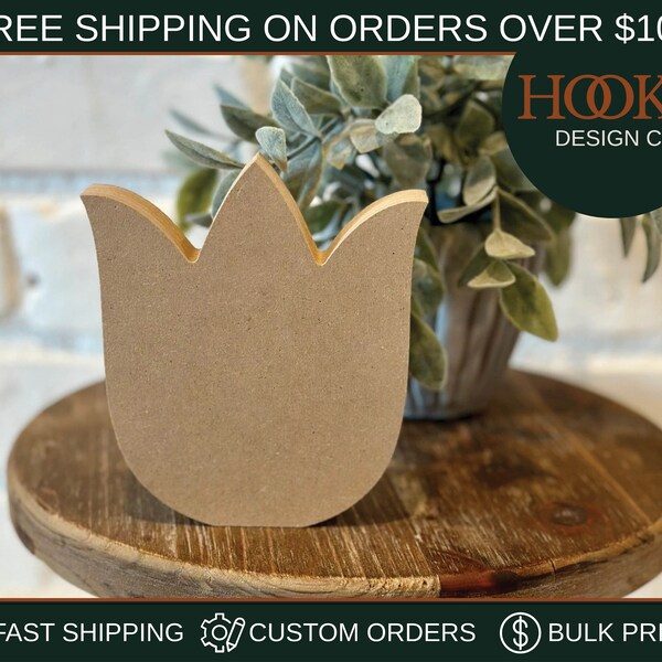 Wooden Tulips - Etsy