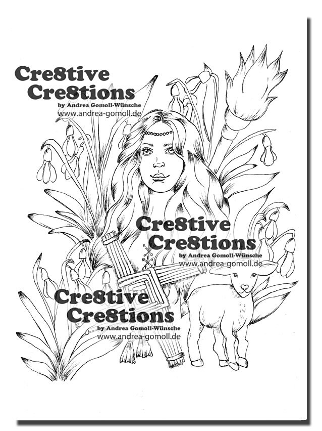 Imbolc Coloring Pages Coloring Pages