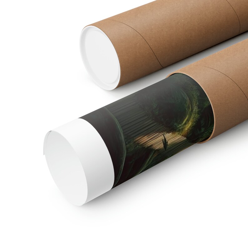 Enchanted Forest Sanctuary Poster Magical Treehouse Art Print 14x23 - Etsy