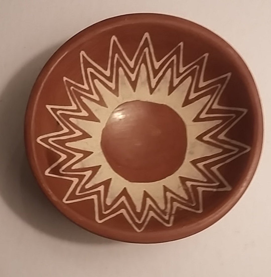 Hand Thrown and Painted Earth Pottery - Etsy