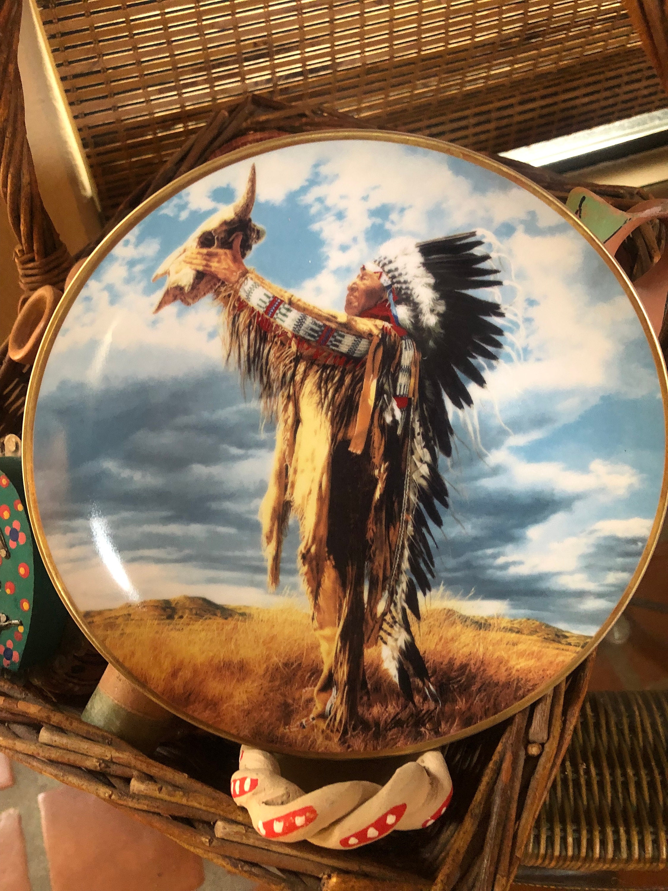 PRAYER to the GREAT SPIRIT Collector's Plate Limited - Etsy
