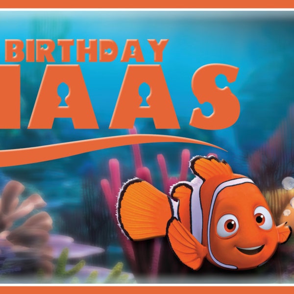 Finding Nemo Banner - Etsy