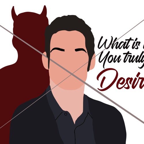 Lucifer Characters Maze Detective Chloe Lucifer Morningstar | Etsy UK