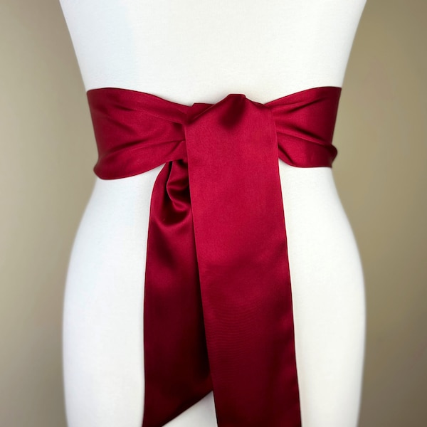 Red Sash - Etsy