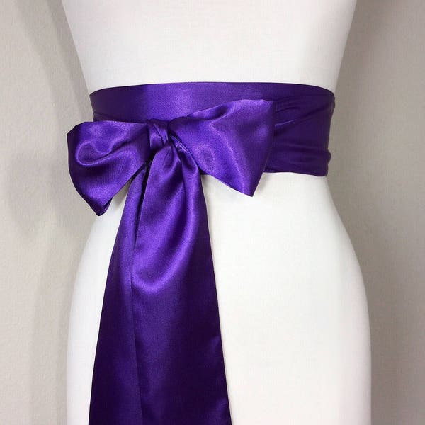 Purple Sash Belts - Etsy