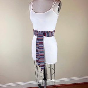 Aztec Sash, Tribal Sash, Woven Ethnic Print Sash, Native American Belt ...