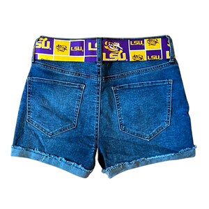 LSU Sash Belt College Logo Sash Belt Tailgate Party Game - Etsy