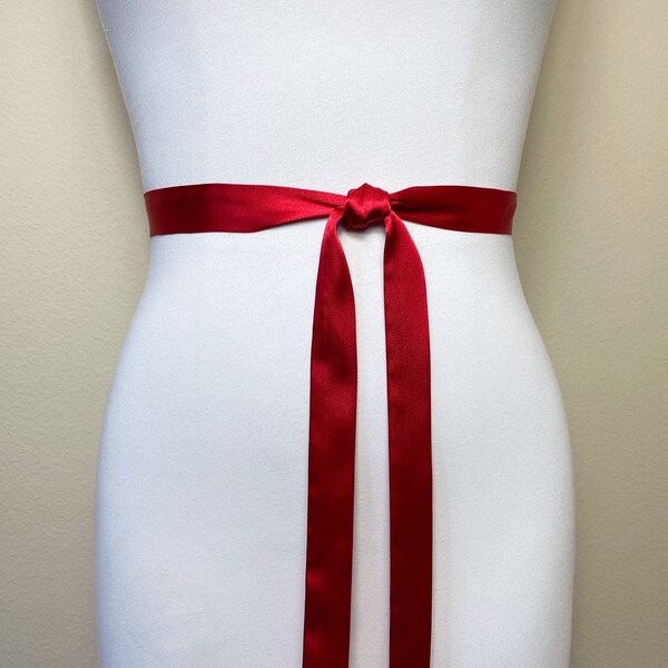 Red Sash - Etsy