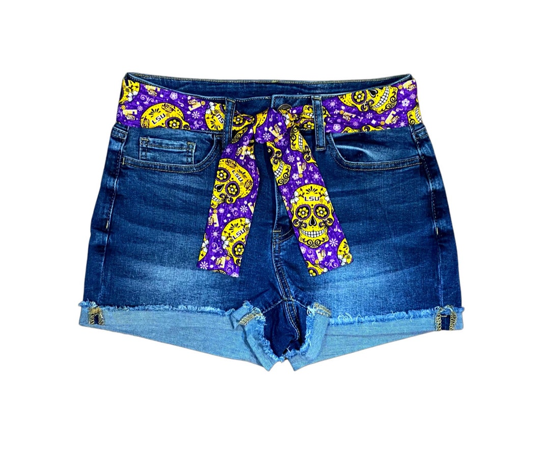 LSU Sash Belt, LSU Sugar Skulls Belt, Lsu Tailgate Party, Tigers Game ...