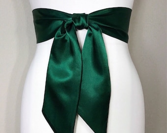 Green Wedding Sash | Etsy
