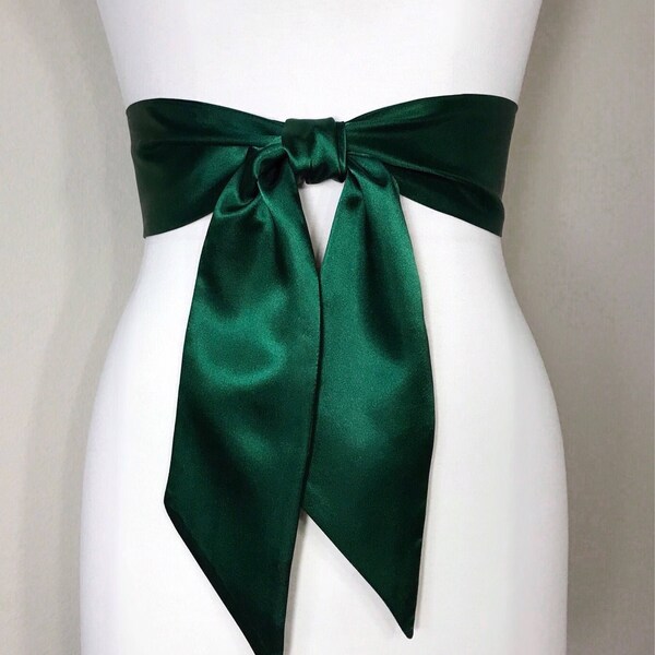 Green Wedding Sash - Etsy