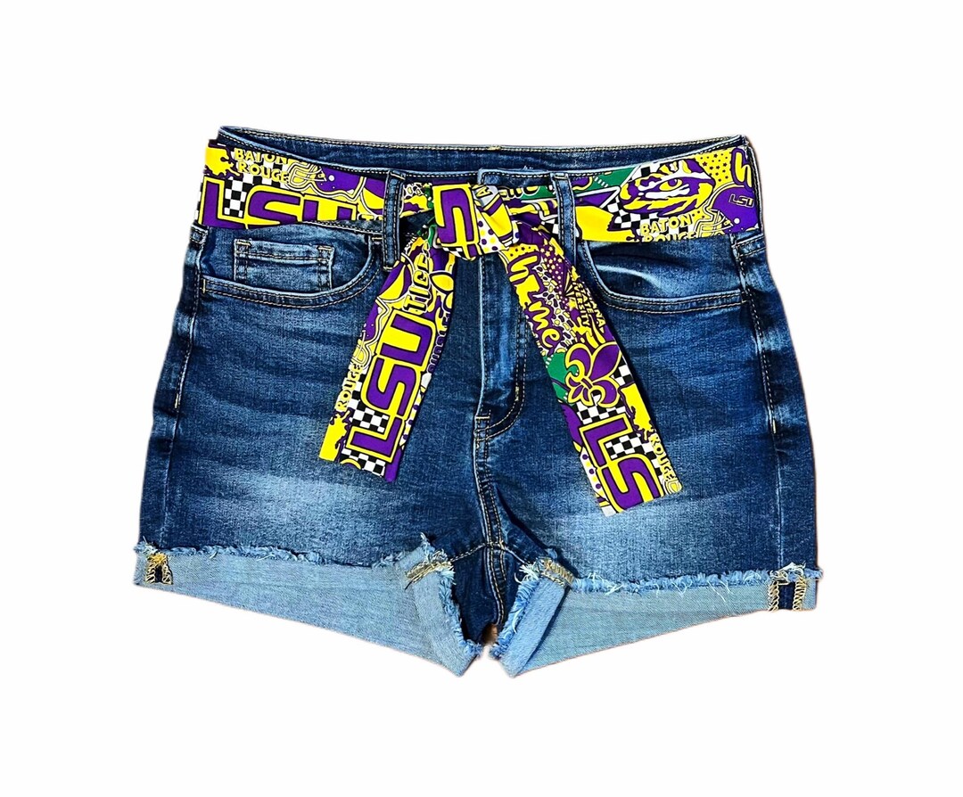 Buy LSU Sash Belt, LSU Tailgate Outfit, LSU Tigers Game Day Outfit ...