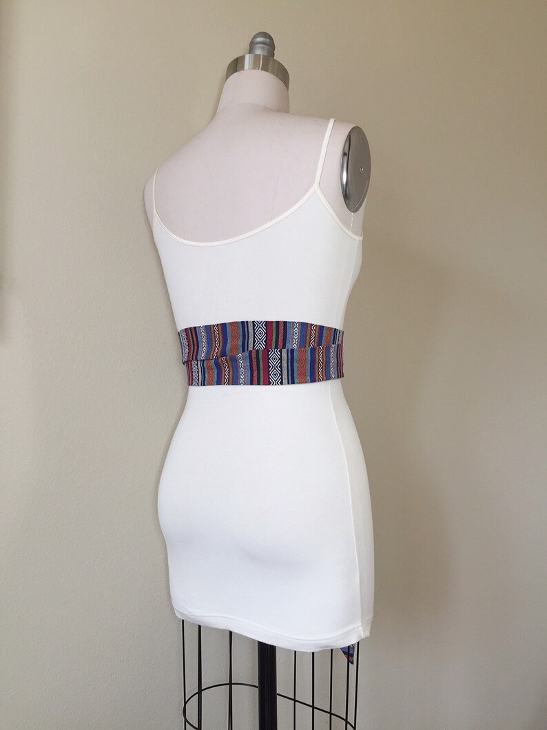 Aztec Sash Tribal Sash Woven Ethnic Print Sash Native | Etsy