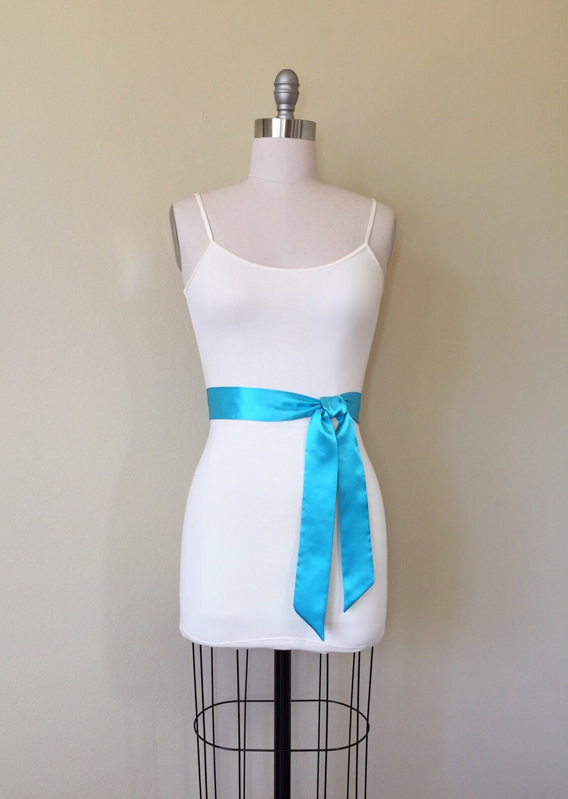 Aqua Satin Sash Belt Aqua Blue Sash Aqua Bridesmaid Sash - Etsy